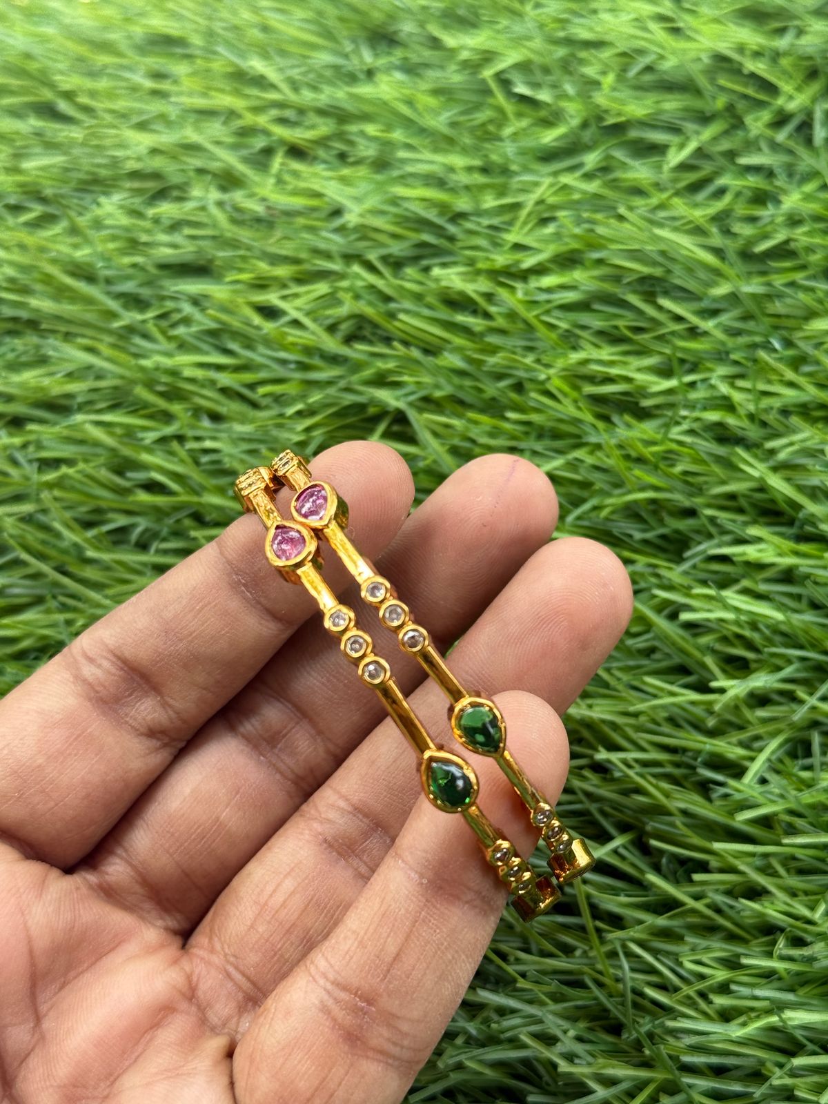 Three layer regular use bangle - plain design