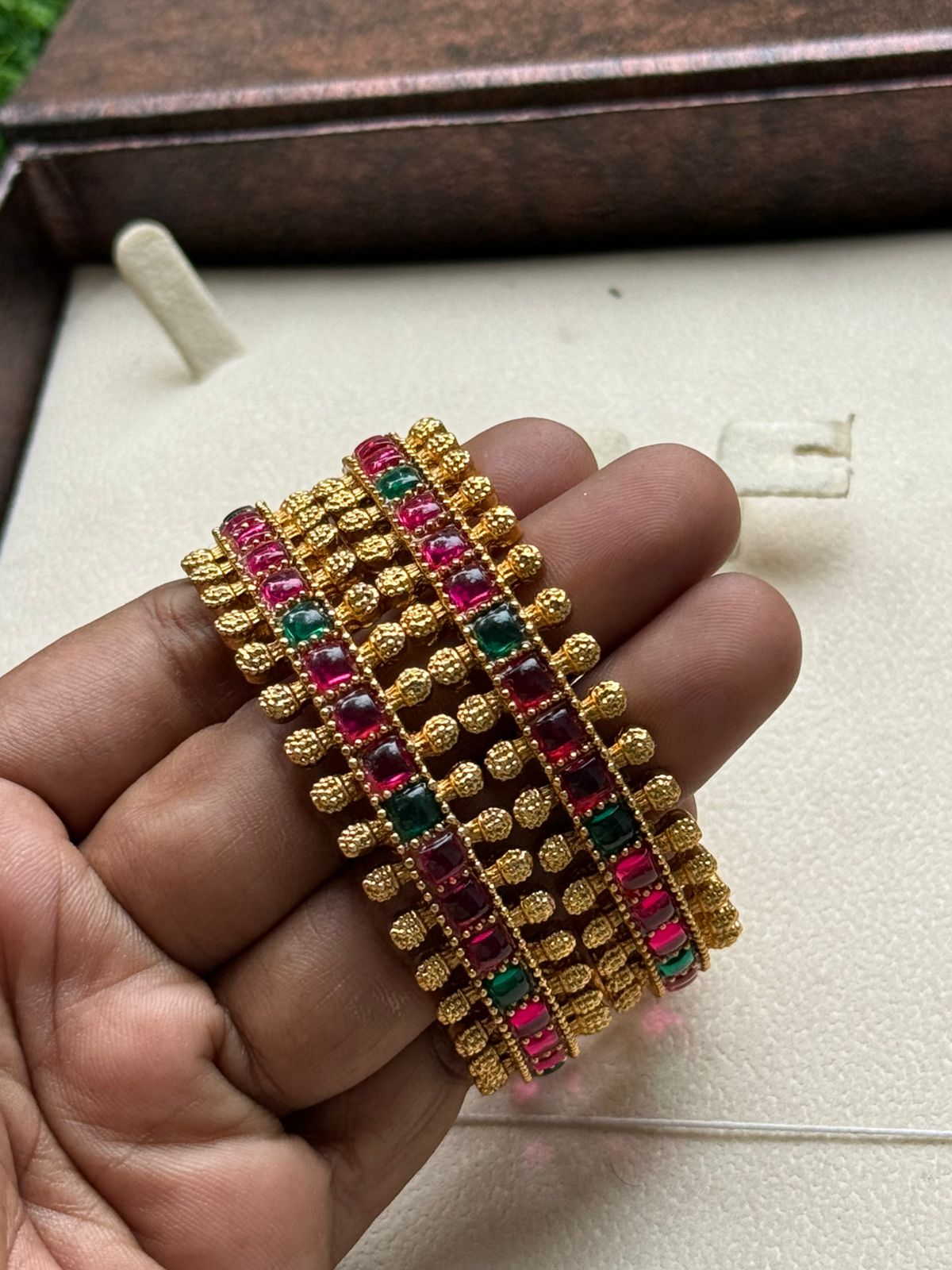 Regular use bracelet based Gold bangle